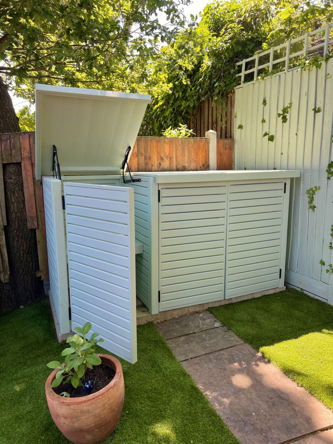 Bin Store Enclosures - Blueberry Hill Design