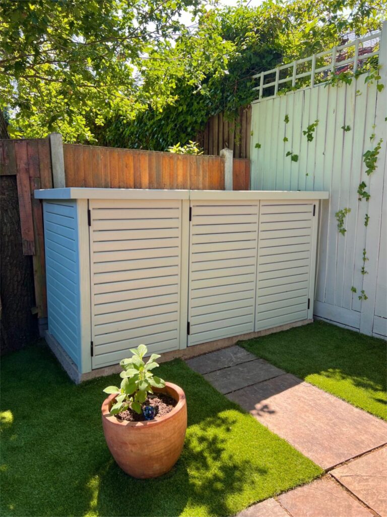 Bin Store Enclosures - Blueberry Hill Design