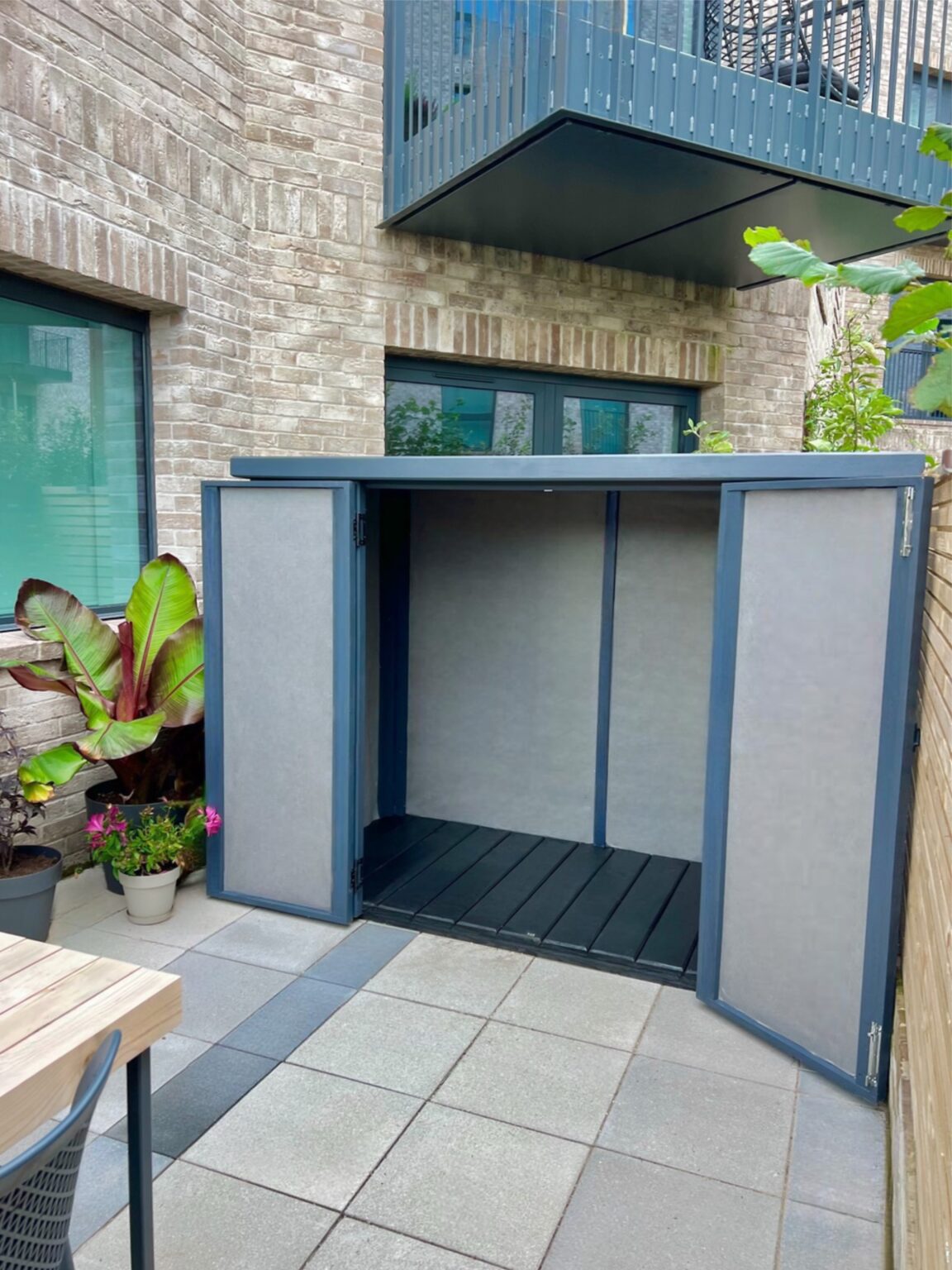 Bin Store Enclosures - Blueberry Hill Design