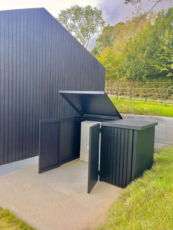 Bin Store Enclosures - Blueberry Hill Design