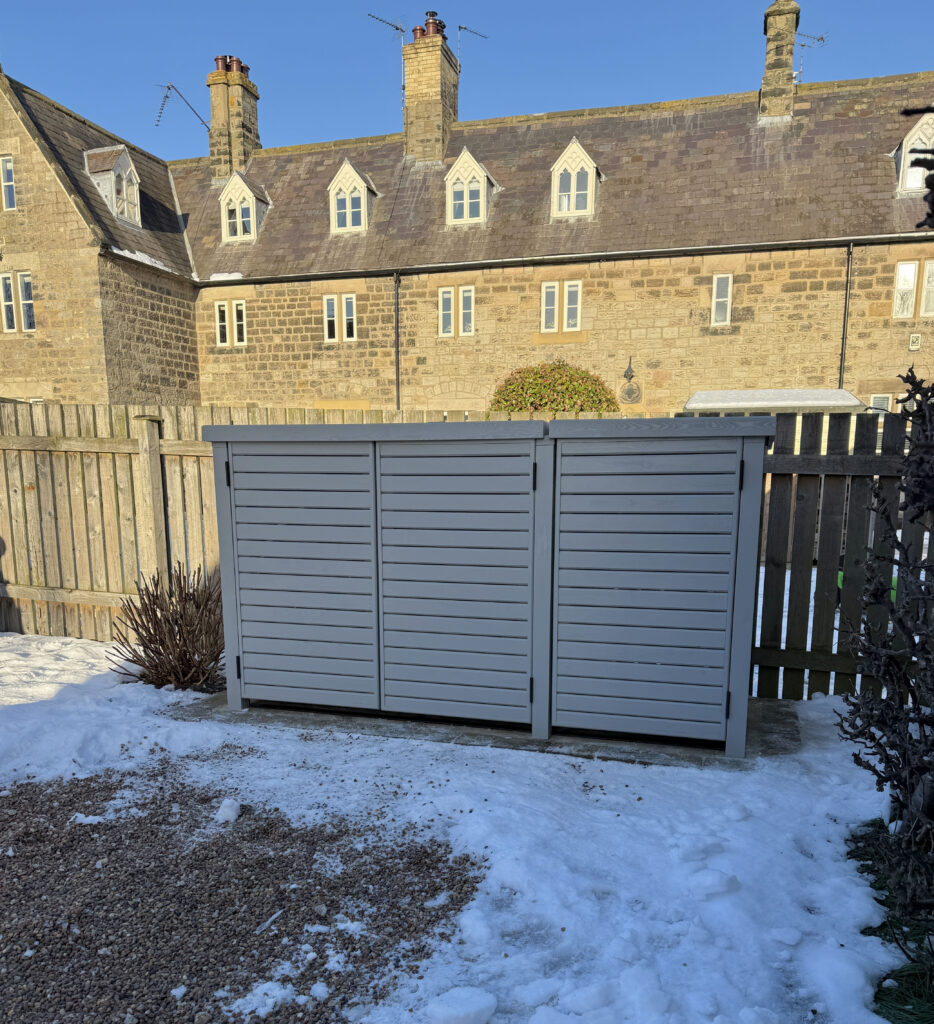 Bin Store Enclosures - Blueberry Hill Design