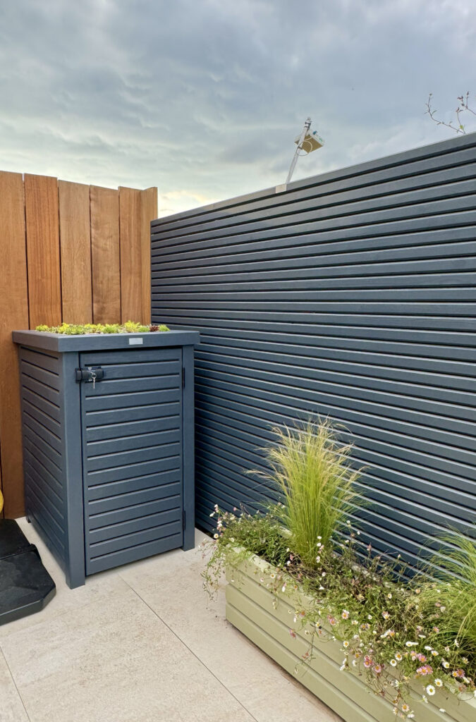 Bin Store Enclosures - Blueberry Hill Design