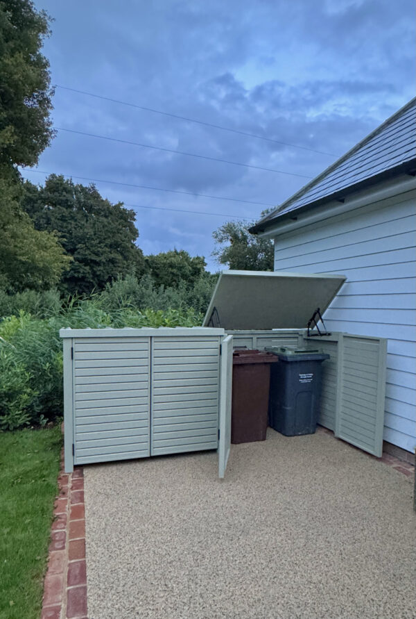 Bin Store Enclosures - Blueberry Hill Design